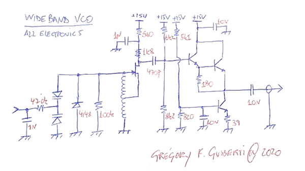 Wideband VHF VCO